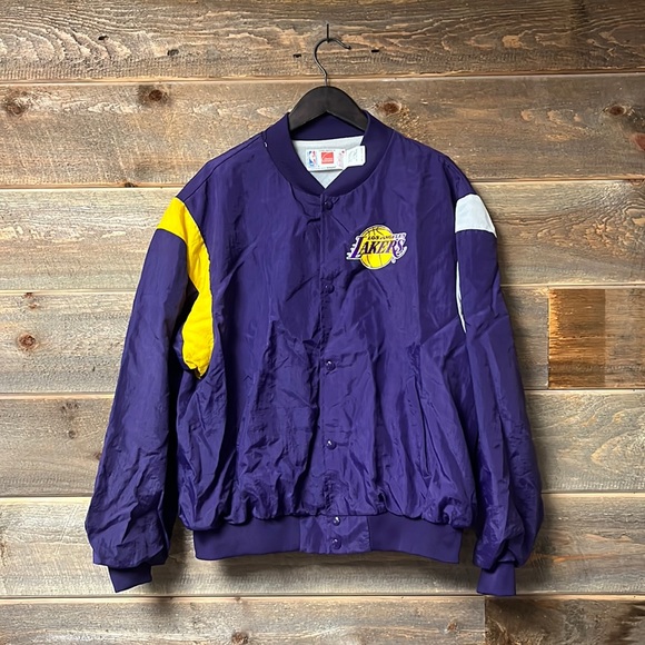 NBA | Jackets & Coats | Vintage Lakers Nba Promo Owens Corning ...